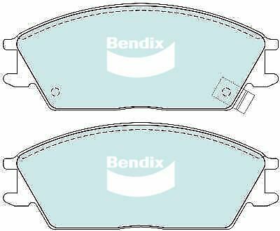 Brake Disc Pad Set Front Bendix DB1252 HD For HYUNDAI Accent Excel Get – The Car Parts Shop