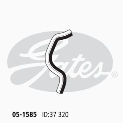 Radiator Hose Upper Gates 05-1585 for Holden Rodeo TF Ute 4x4 (TFS25 ...