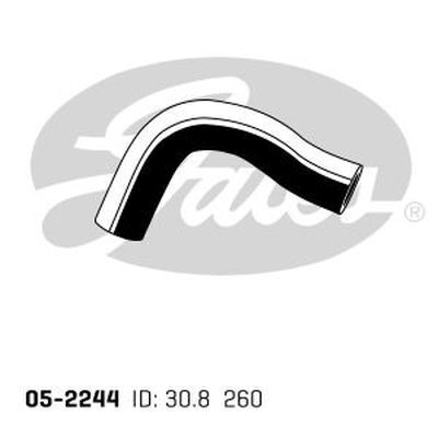 Radiator Hose Upper Gates 05-2245 for Kia K2700 SD C/Chassis 2.7 Diese ...