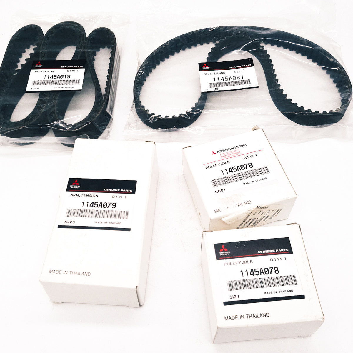 Mitsubishi Triton 2010 2015 Timing Belt Kit Incl Timing Belt Balance