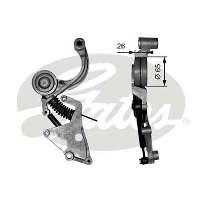 Tensioner Gates 38404 for Mini R50 R53 1.6L 2002-2006 – The Car Parts Shop