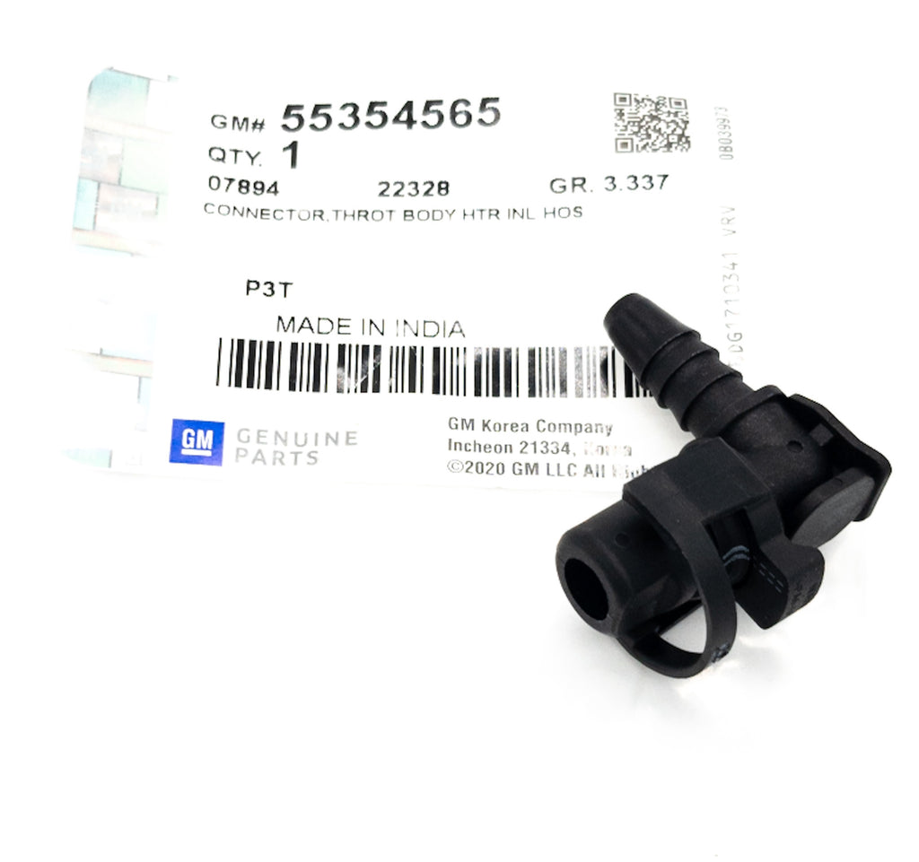 Connector-Throttle Body Htr Inlet Hose 55354565 for GM Holden Cruze Ep ...