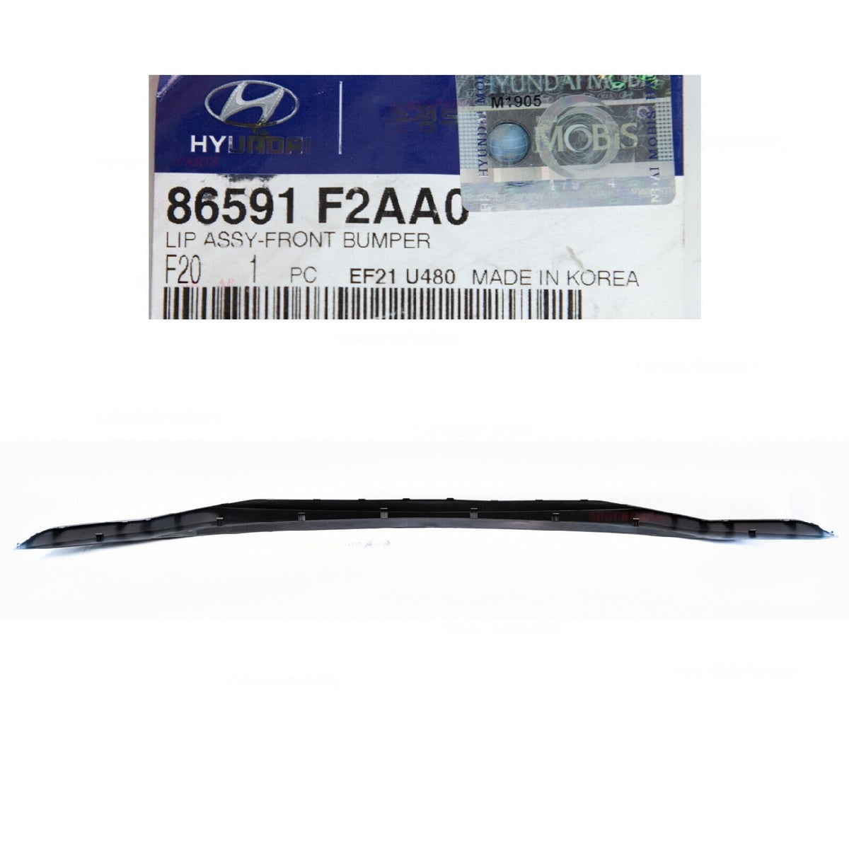 Lip Assy-Front Bumper 86591F2AA0 for Hyundai – The Car Parts Shop