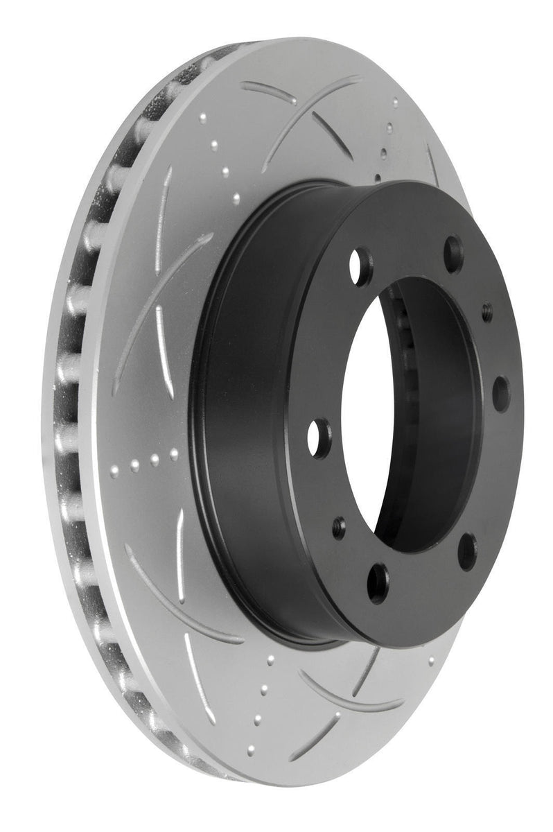 Brake Rotor Front Ultimate Slotted & Dimpled Bendix BR2714-ULT4WD for ...