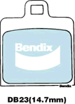 Brake Disc Pad Set Bendix DB23 GCT For ALFA ROMEO ALFASUD VW BEETLE ...