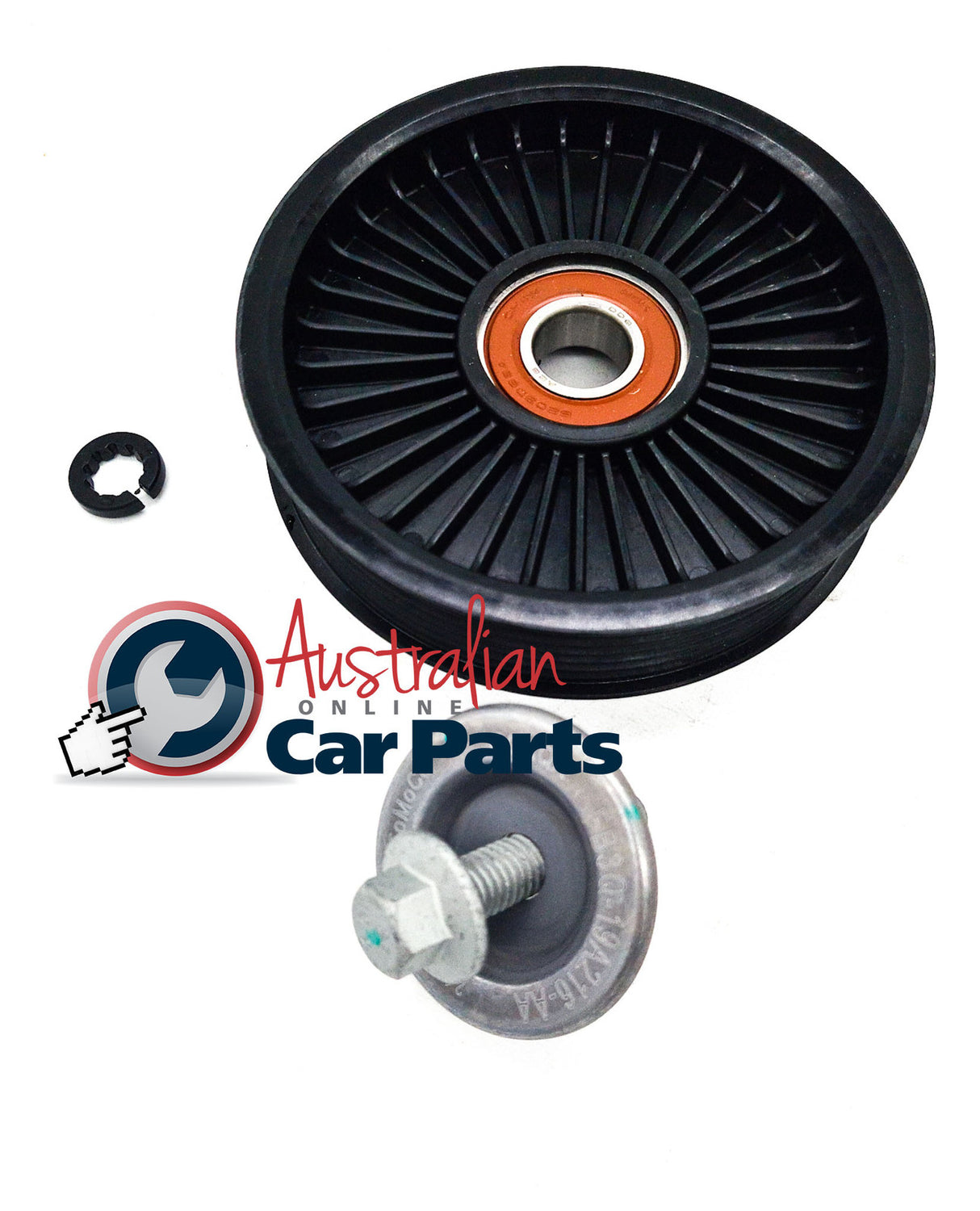 Drive Belt Tensioner Pulley FB3Q19A216AA for Ford Ranger PX Genuine ...