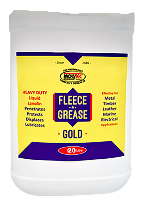 Molytec Fleece Grease LGX Thick & Tacky, Lanolin Grease with High Load ...