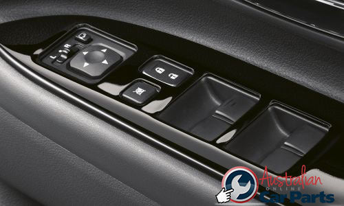 DOOR SWITCH GARNISH PANEL suitable for Mitsubishi Outlander set of 4 Z ...
