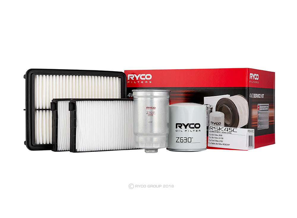 Service Filter Kit RSK45C Ryco For Hyundai iload 2.5LTD D4CB TQ Cargo ...