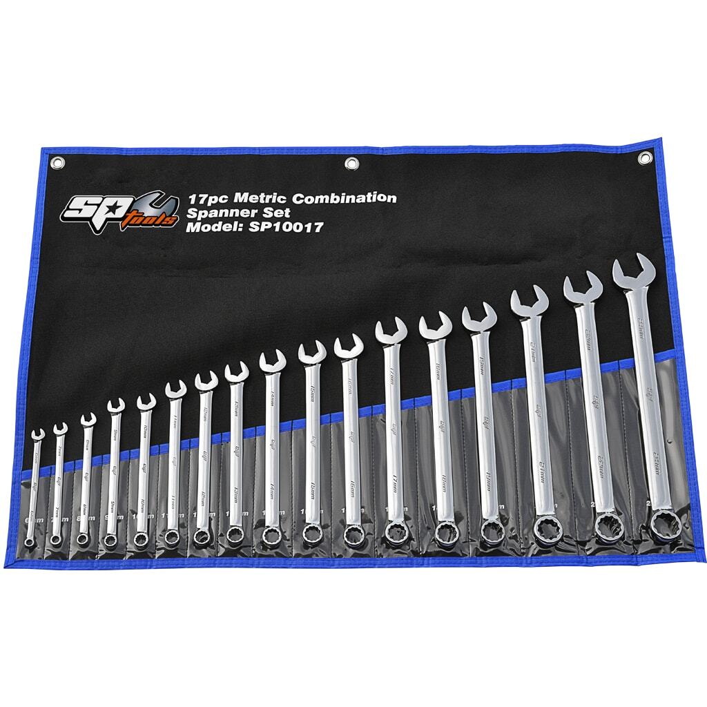 SP Tools Spanner Set Combination ROE Quad Wrench Metric 17 Piece – The ...