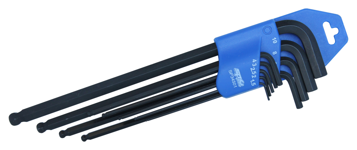 SP Tools Key Set 9 Piece Metric Ball Drive Hex SP34501 – The Car Parts Shop
