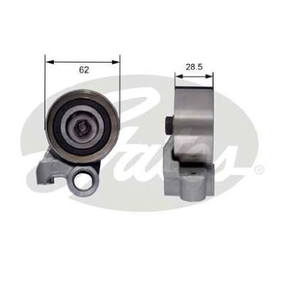 Timing Belt Tensioner Pulley Gates T41183 for Toyota Hilux KUN26 Ute D ...
