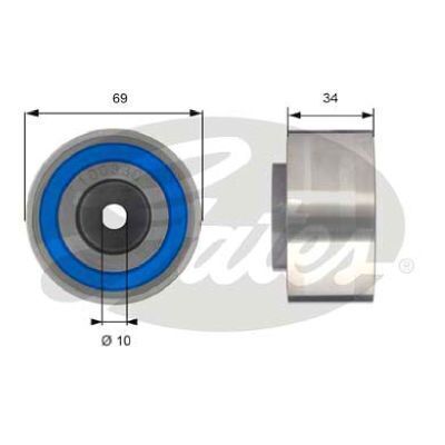 Timing Belt Idler Gates T42233 for Land Rover Range Rover Sport L494 S ...