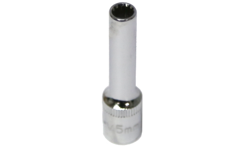 5mm x 1/4"Drive Deep Multi-Lock Socket T&E Tools M5205L – The Car Parts ...
