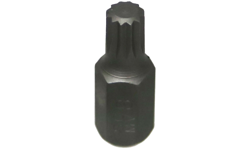 M8 Spline x 10mm Hex Bit 30mm Long T&E Tools S3008 – The Car Parts Shop