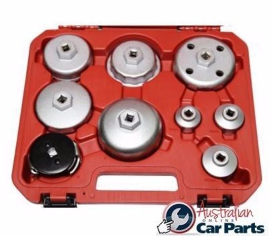 Oil Filter Wrench 9 Piece Set for Toyota Hyundai Kia BMW Audi T&E Tool ...