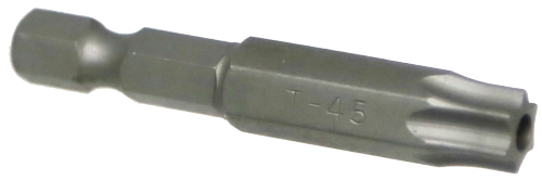 T45 1/4" Hex Tamper Torx Bit T&E Tools T3245 – The Car Parts Shop