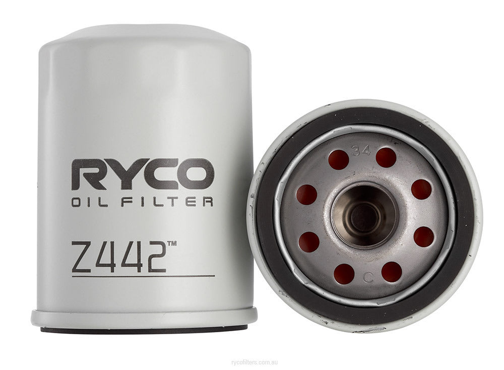 Oil Filter Z442 Ryco For Nissan Skyline 2.6LTP RB26DETT R34 Coupe 2.6 ...