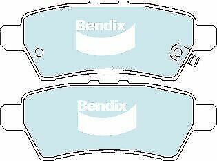 Brake Disc Pad Set Rear Bendix DB1919 4WD For NISSAN NAVARA PATHFINDER ...