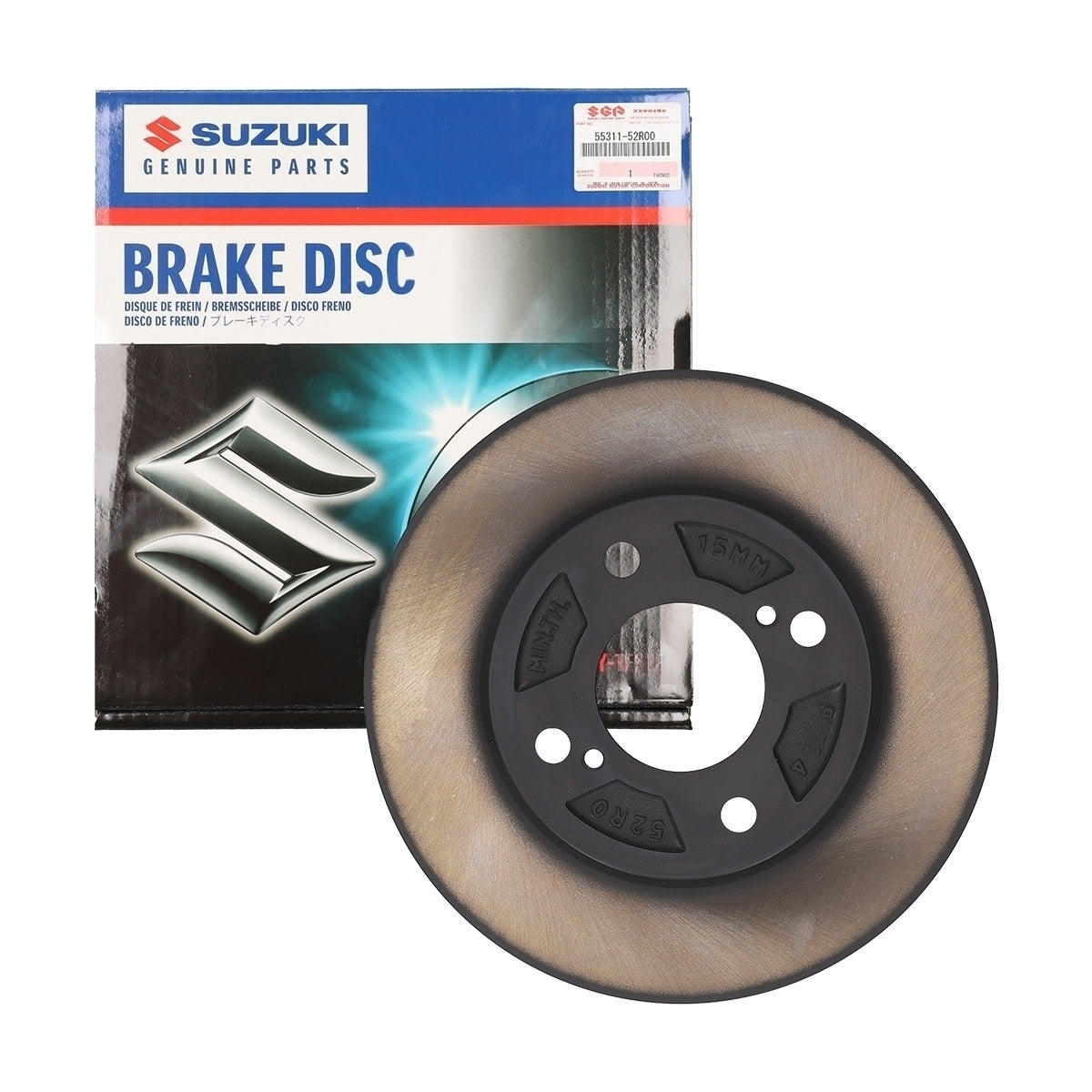 Disc Fr Brake 55311-52R00 for Suzuki – The Car Parts Shop