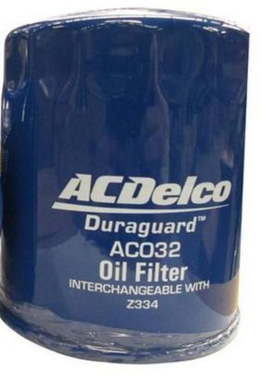 OIL FILTER Z334 ACDelco suitable for TOYOTA LANDCRUISER DIESEL 4.0l Ch ...